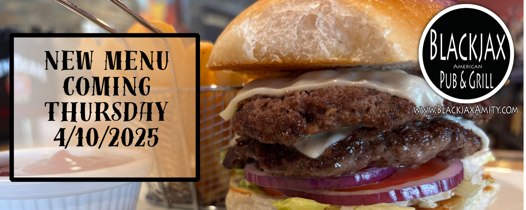 New Menu Thursday 4/10/2025 - BlackJax American Pub & Grill